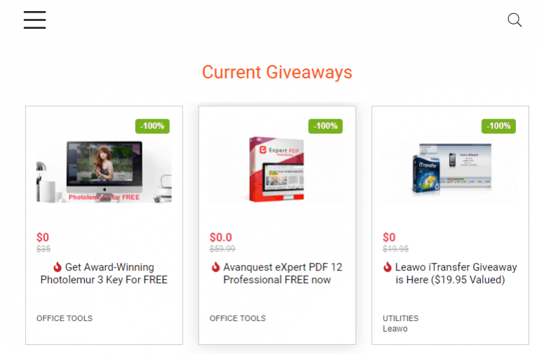 5 Best Software Giveaway & Free Gifts Websites - Software Coupon Codes